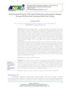 ARTIKEL ILMIAH DALAM PROSIDING SEMINAR NASIONAL KEWIRAUSAHAAN UMSU MEDAN (OKTOBER 2019 ...